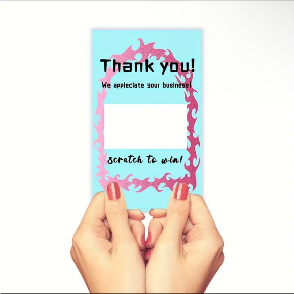 Other | 5 Diy Make Your Own Scratch Off Ticket Prizes | Poshmark